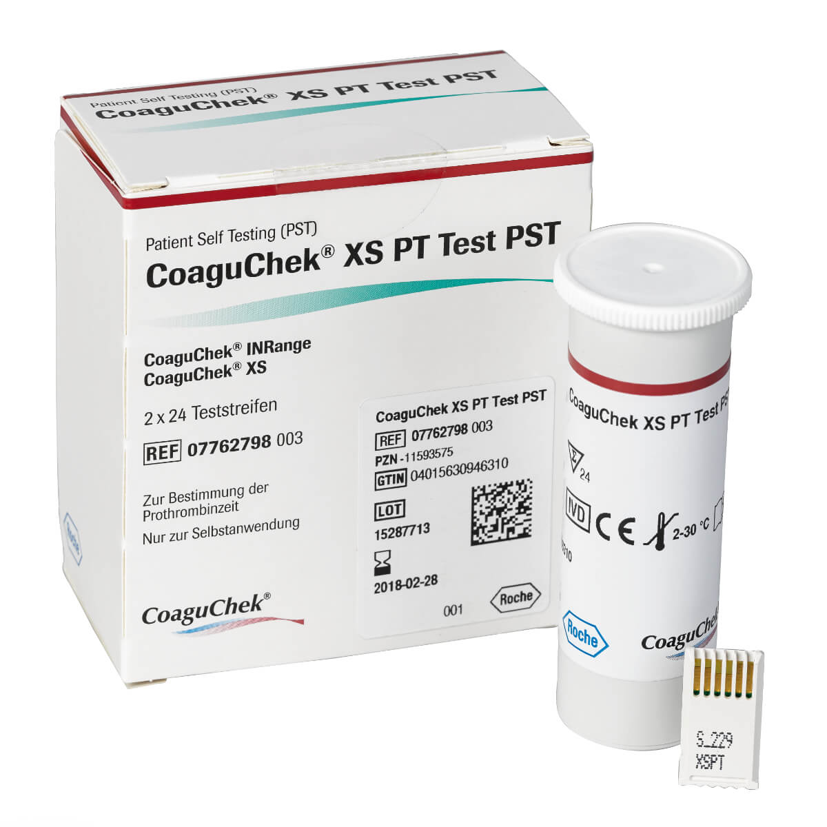 Buy Roche CoaguChek XS PT Test PST 2 x 24 tests online